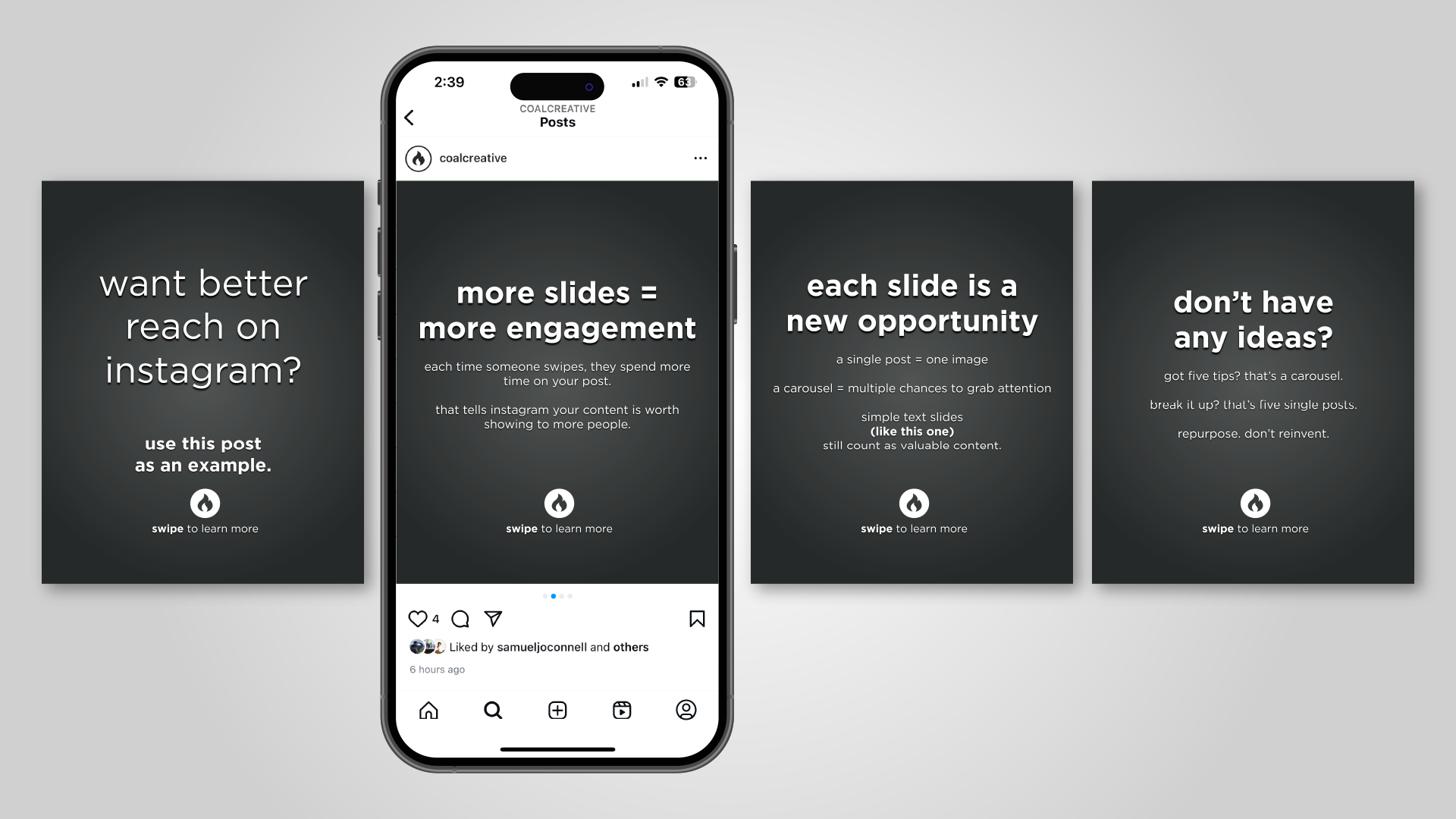 Maximize Your Instagram Strategy with Carousels | Coal Creative